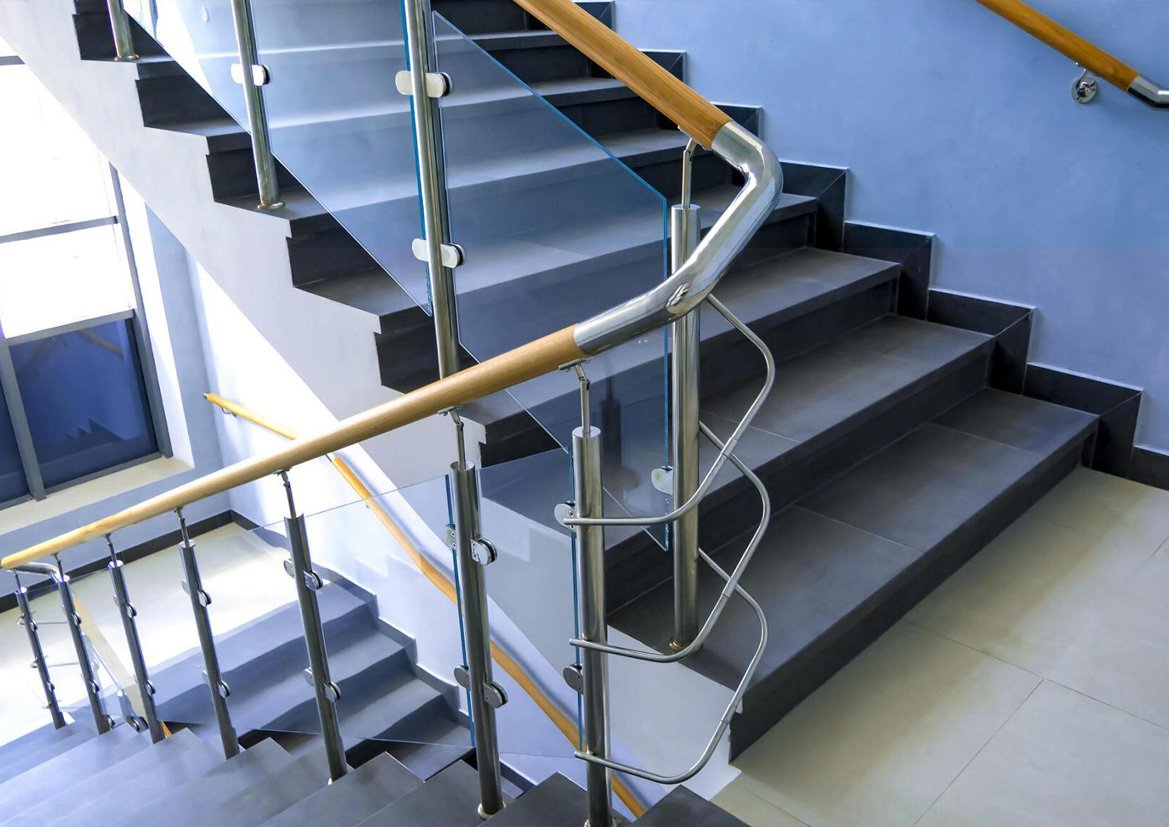 Steel Hand Railing - AL ARBAH AL SWDA Building Maintenance L.L.C